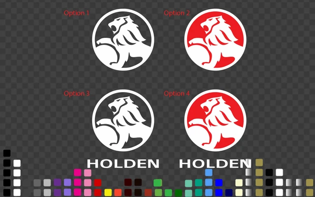 HOLDEN LION EMBLEM logo Decal Sticker Car Window Outdoor many sizes ...