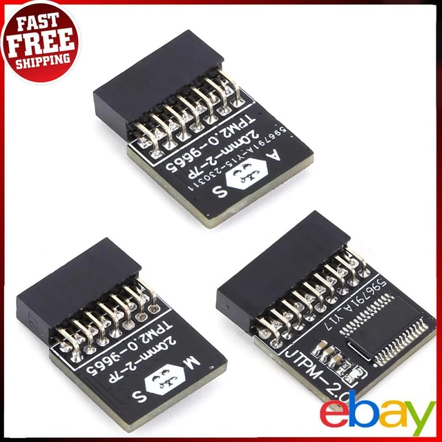 TPM 2.0 ENCRYPTION Processor LPC Interface Motherboard Card for ASUS/MSI/ASRock £12.95 - PicClick UK