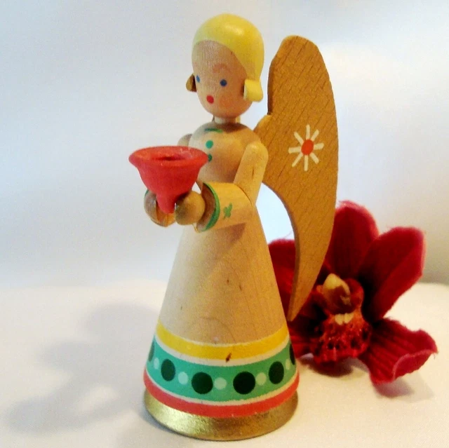 ERZGEBIRGE FIGUREN KARL Max Dittmann Engel 8,7 cm Figur Engelchen / ej ...