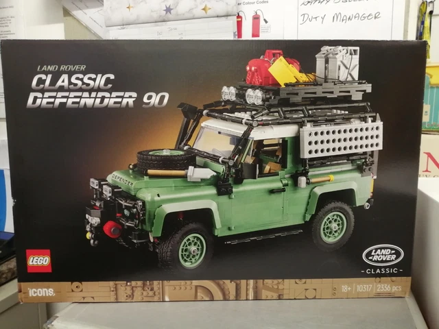 LEGO ICONS LAND Rover Classic Defender 90 10317 Box Open New Collect ...