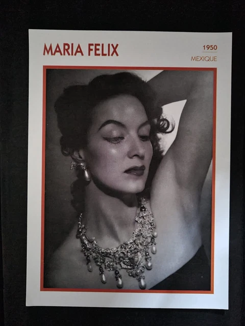PORTRAIT DE STARS Encyclopédie Du Cinéma Maria Felix EUR 1,20 - PicClick FR