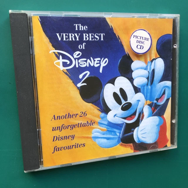 VERY BEST OF DISNEY 2 Children's Animation Film Soundtracks CD PICTURE ...