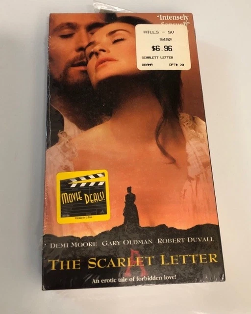 THE SCARLET LETTER (VHS, 1996) Demi Moore Gary Oldman New Vintage ...