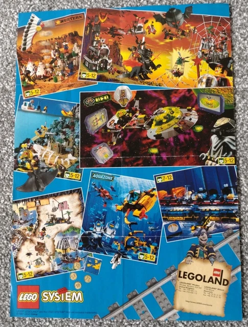 LEGO PRODUCT LEAFLET, Lego System sets 1997 Vintage £1.75 - PicClick UK