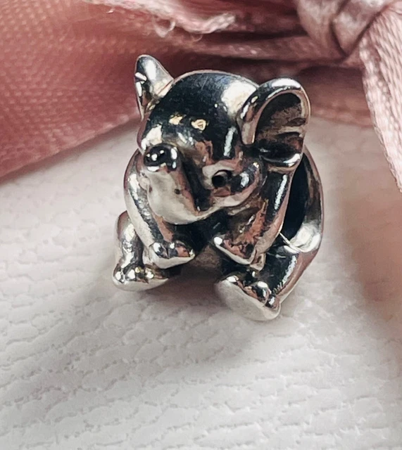 PANDORA LUCKY SITZENDER Elefant Charm Sterlingsilber ~ 791902 ALE S925 ...