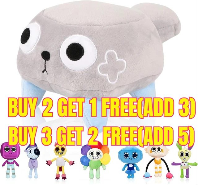 DANDY'S WORLD PLUSH,PEBBLE Plush,Pebble Stuffed Animals,Machine ...