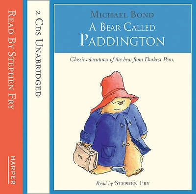 MICHAEL BOND A Bear Called Paddington Read By Stephen Fry Unabrid Audio ...