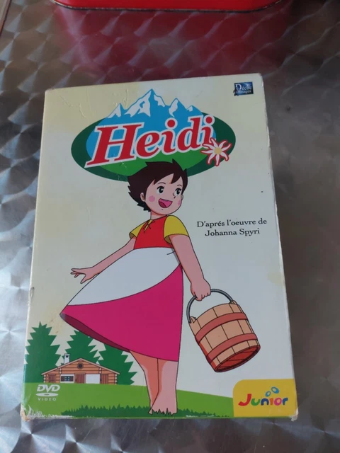 COFFRET HEIDI - 4 DVD dessin animé - Volumes 1, 2, 3 et 4 - Occasion ...