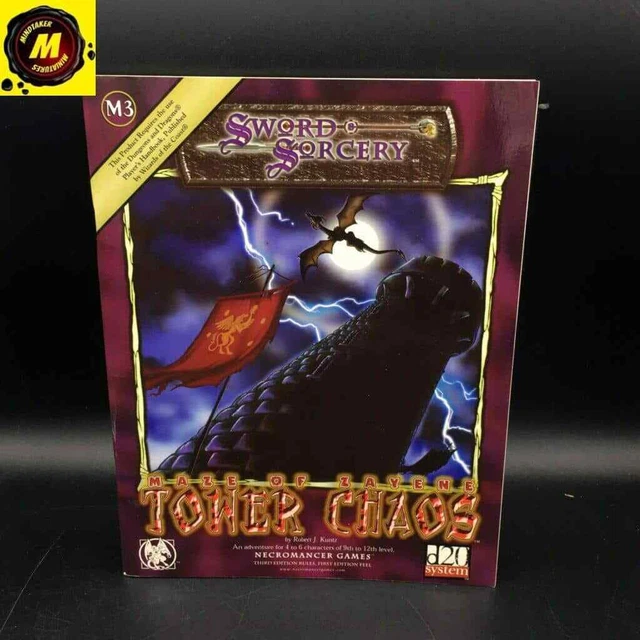 MAZE OF ZAYENE: Tower Chaos (Adventure Module M3) (WW8832) - #84253 ...