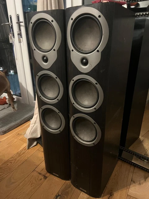 MISSION M35I FLOOR-STANDING Speakers 3-Way Bass-Reflex 40Hz-20kHz 8Ohms ...