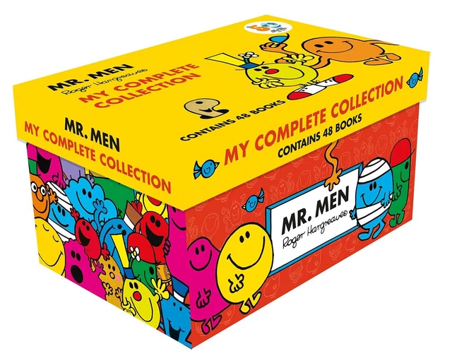 MR. MEN MY Complete Collection 48 Books Box Set Mr. Tickle, Mr. Lazy ...