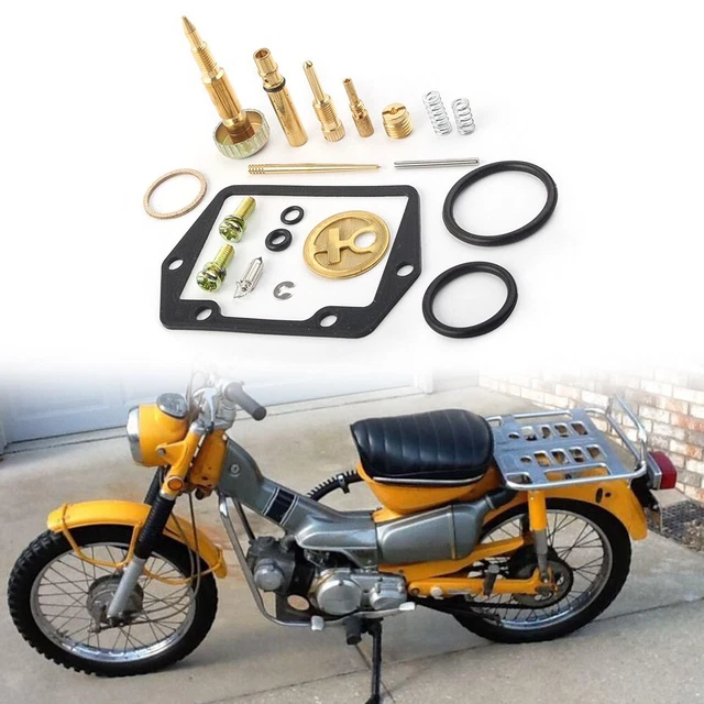 KIT RICOSTRUZIONE CARBURATORE Soluzione Accessibile per Honda CT90 ...