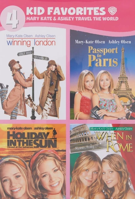 4 KID FAVORITES: Mary-Kate & Ashley Travel the World - (Boxed Set ...