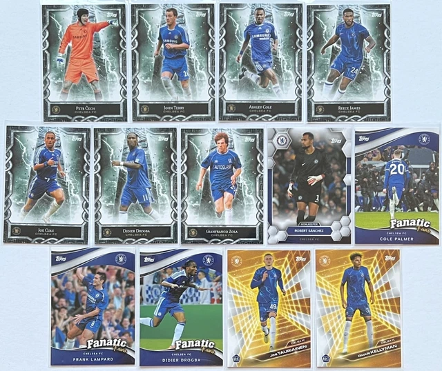 TOPPS CHELSEA FAN Set 2024/25 - Complete Your Collection - MINT £2.00 ...