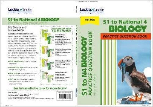 LECKIE PRACTICE QUESTION Book - S1 to National 4 Biology: Practise and ...