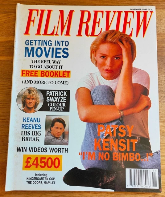 MAGAZINE - FILM Review Nov 1990 Patsy Kensit Cover Interview Keanu ...