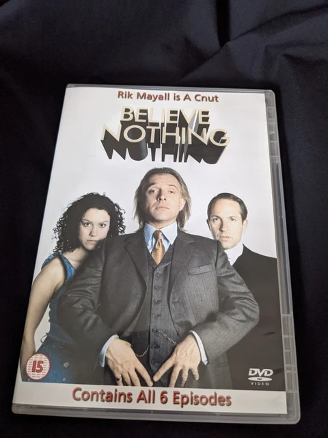 BELIEVE NOTHING SERIES (DVD, 2002) Rik Mayall All 6 Episodes 1 x DVD ...