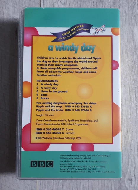 COME OUTSIDE - A Windy Day VHS Video Tape (Untested) £16.00 - PicClick UK