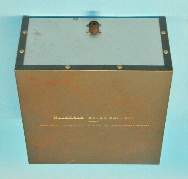 HEATHKIT B-1 BALUN Coil Set 50 Ohms unbalanced to 75 or 300 Ohms ...