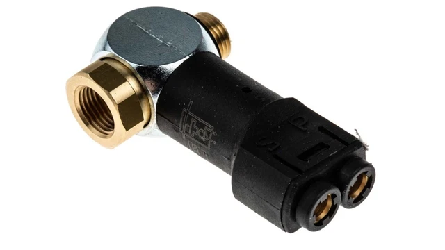 7818 04 10 Pneumatic Sensor Fitting, Male BSPP and Metric Thread ...