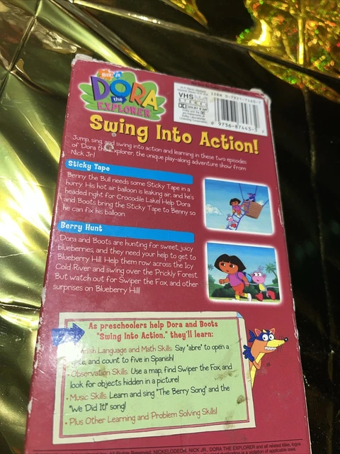 DORA THE EXPLORER - Swing Into Action (VHS, 2001) EUR 6,11 - PicClick FR DORA THE EXPLORER - Swing Into Action (VHS, 2001) EUR 6,11 - PicClick FR