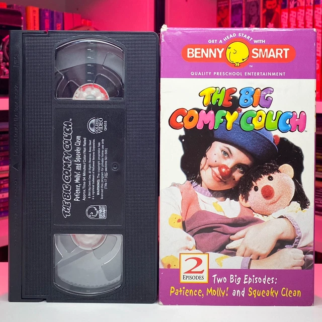 THE BIG COMFY Couch - Patience, Molly/Squeaky Clean VHS 2000 £18.61 ...