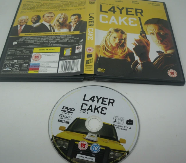 LAYER CAKE (DVD, 2007) Daniel Craig, Sienna Miller, crime/gangster ...