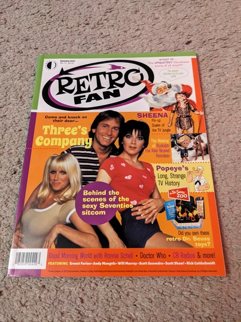 RETRO FAN MAGAZINE March January 2021 Three's Company £10.00 - PicClick UK