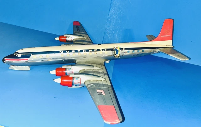 YONEZAWA -CRAGSTAN 21” Northwest Douglas DC-7C Working $99.99 - PicClick