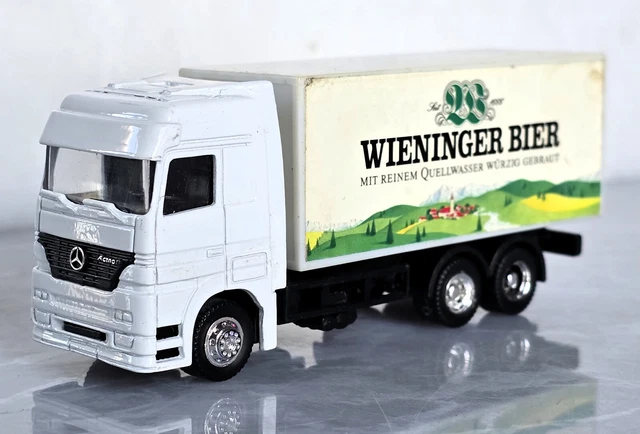 SELTEN! WIENINGER BIER MB Actros LKW Modell Sammeltruck Werbetruck ...