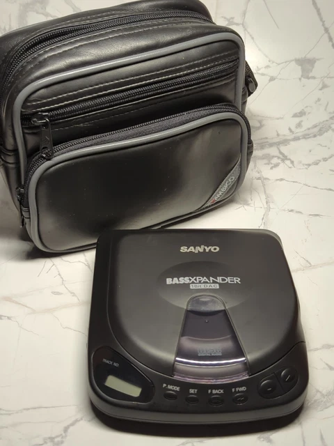 VINTAGE 90'S SANYO Compact Disc Portable CD Player CDP-270BX $18.00 ...