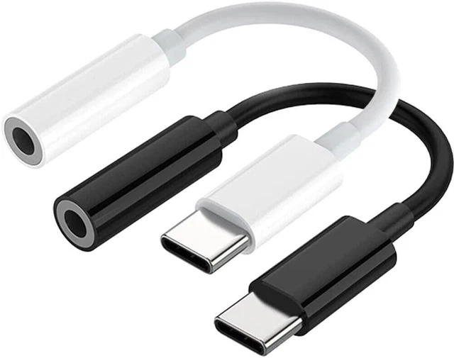 IPHONE 16E/SE4 2025, 16 Pro Max USB-C to 3.5mm Earphone Aux Audio Adapter Jack £5.25 - PicClick UK