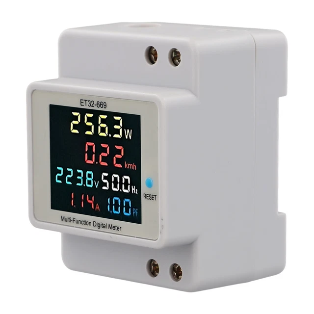 KILOWATT-HOUR METER SINGLE-PHASE Current Current Range Frequency Meter ...