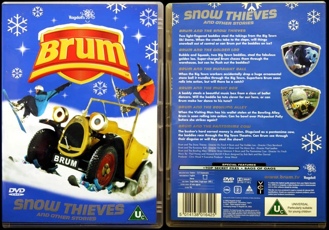 BRUM : SNOW Thieves and Other Stories (DVD) 2002, Ragdoll - VGC £2.99 ...