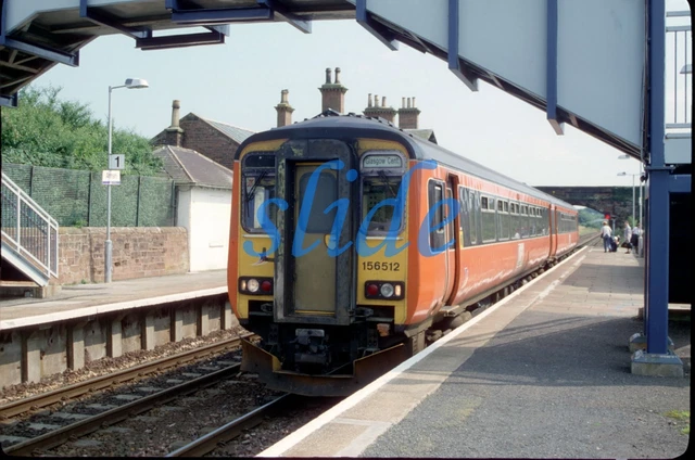 BRITISH RAIL DIESEL Multiple Unit Sprinter Dmu 156512 1998 Annan Orig ...