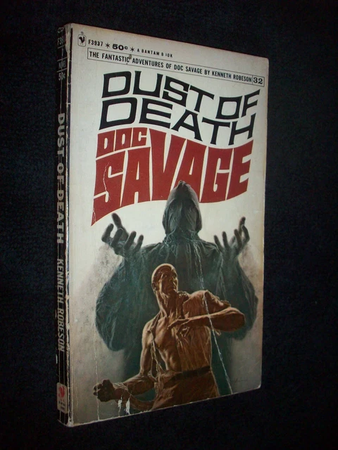 DOC SAVAGE DUST Death Kenneth Robeson Book 32 Bantam 1st 1969 Vintage ...