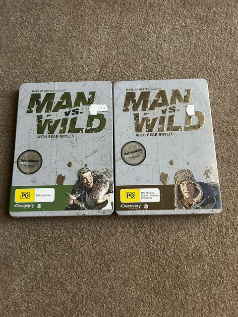 MADE OF METTLE Collection 1 MAN Vs WILD with Bear Grylls DVD (Box Set ...