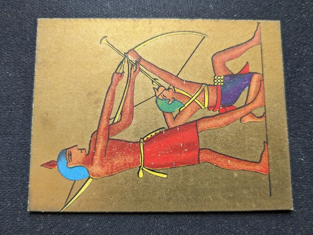 1928 CAVANDERS ANCIENT Egypt Card # 13 Egyptian Archers (VG/EX) $2.95 ...