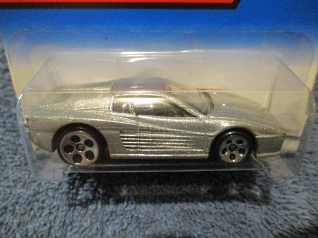 VOITURES NUMÉROTÉES HOT Wheels 1998 Mainline, Ferrari Testarossa. #784 ...