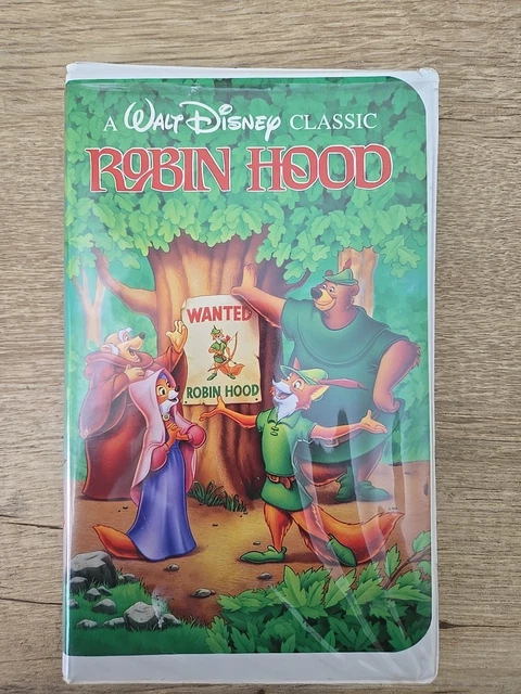Robin Hood Vhs Walt Disney Classic Black Diamond £1787 Picclick Uk 8510