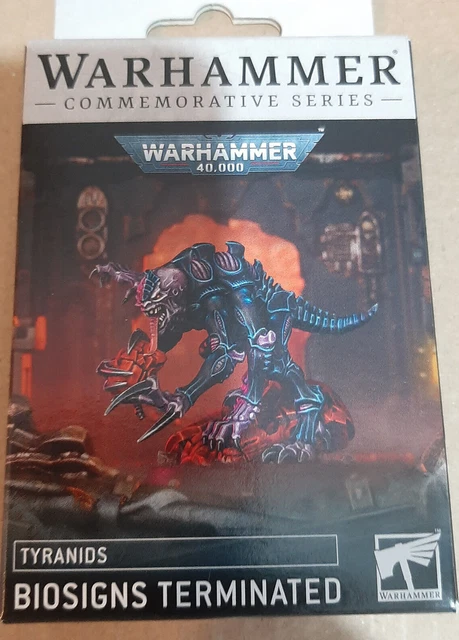 WARHAMMER 40K COMMEMORATIVE Biosigns Terminated limited Genestealer ...