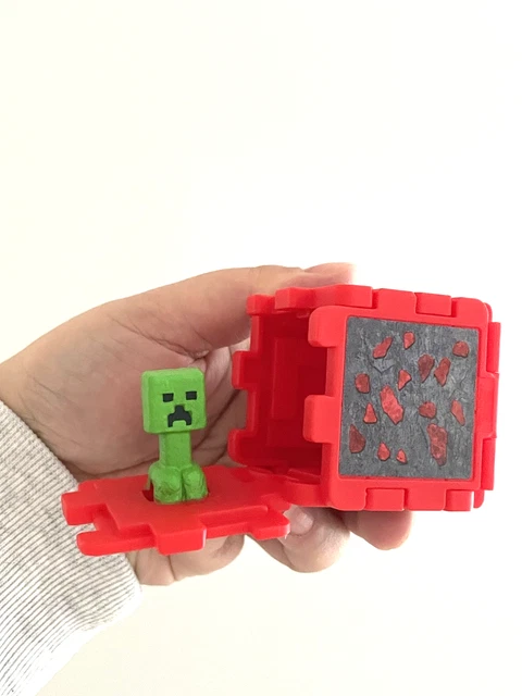 MINECRAFT HAPPY MEAL Toy Creeper (rare) - Minecraft Movie Mcdonald’s x2 ...