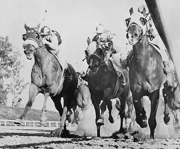RACE HORSE SEABISCUIT & Red Pollard Etc 1930s 11 Old Horse Racing Photo ...