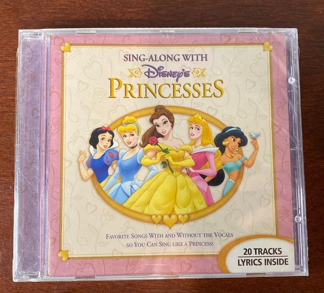 DISNEY'S PRINCESS SING-ALONG Album by Disney (CD, Disney) Complete NEW ...