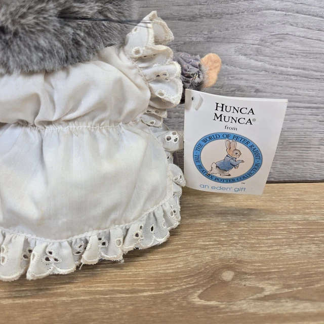 BEATRIX POTTER PETER Rabbit Hunca Munca And Baby Mouse Plush Sweeping ...