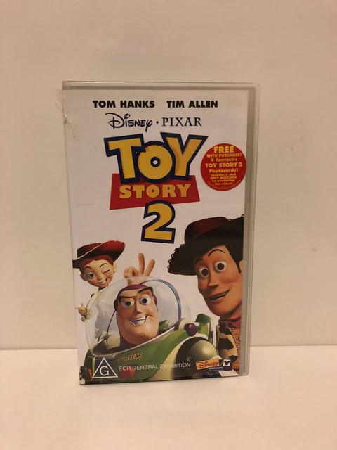 VHS TAPE TOY Story 2 Disney Pixar With Bonus Features $6.50 - PicClick AU