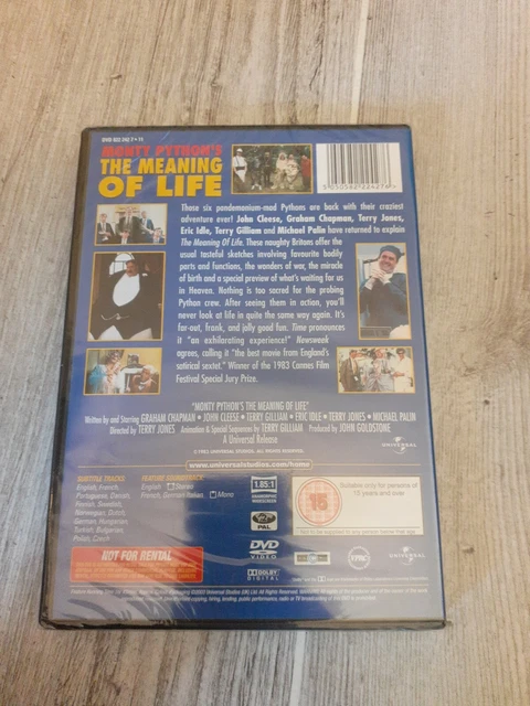 MONTY PYTHON'S THE Meaning Of Life (DVD, 2011) John Cleese Eric Idle ...