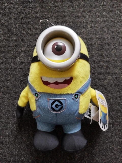 DESPICABLE ME STUART Minion Soft Toy 10" NEW With Tags £19.95 - PicClick UK
