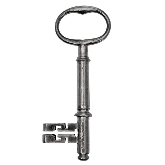 ANTIQUE KEY - BRIDGE WARD Key with Wire Bow 3" - ref.k456 $25.36 - PicClick