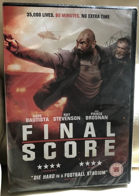 DVD FILM: PIERCE Brosnan: "Final Score" DVD Film Brand New In Shrink ...